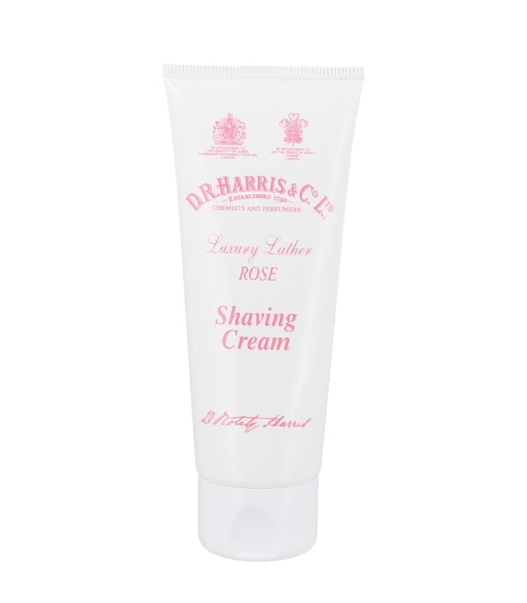 Rose Shaving Cream Tube D R Harris London