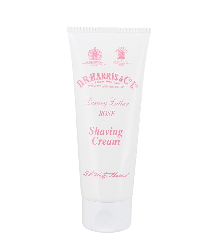 Rose Shaving Cream Tube D R Harris London