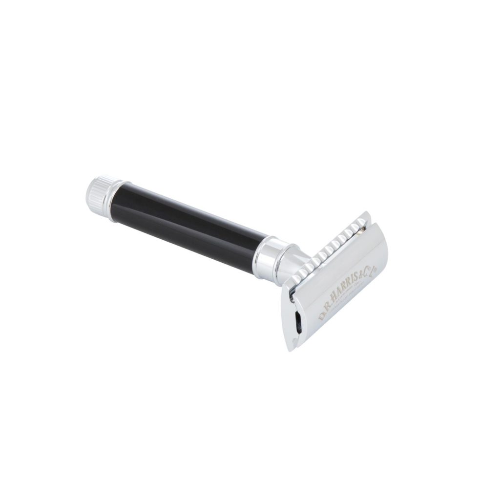 Starter 3 Piece Safety Razor Ebony - D R Harris London D R Harris London