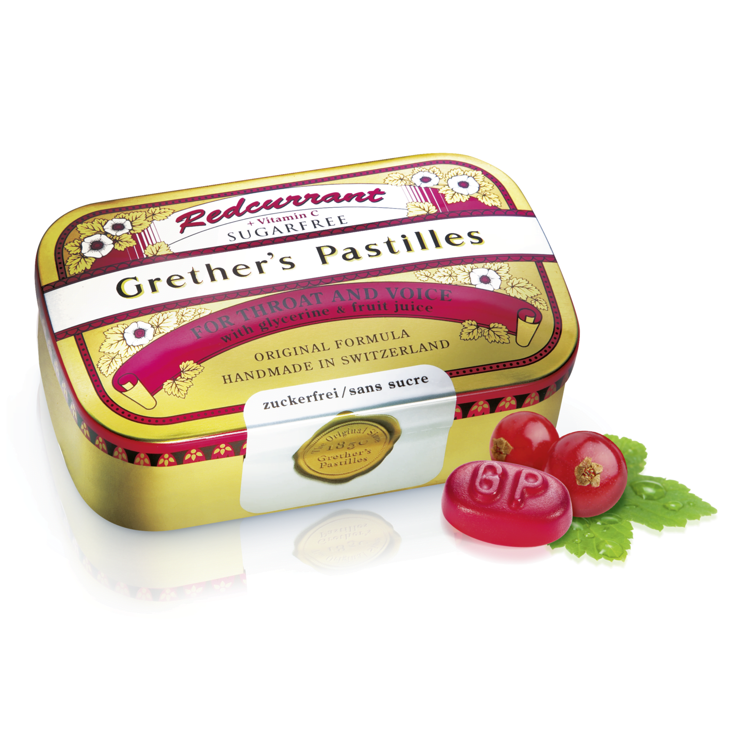 Grether's Pastilles - Redcurrant Sugar-free - D R Harris London D R ...