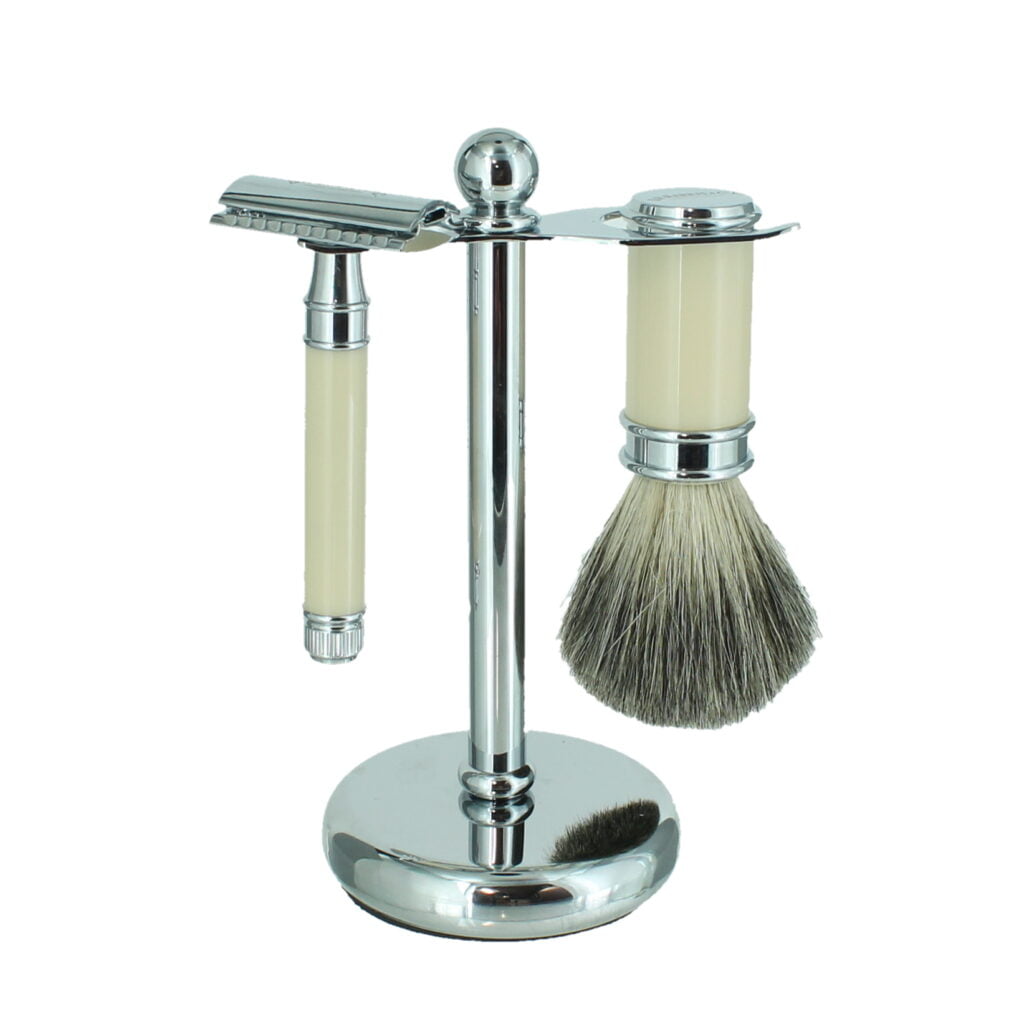 Safety Razor Ivory 3-Piece Set - D R Harris London D R Harris London